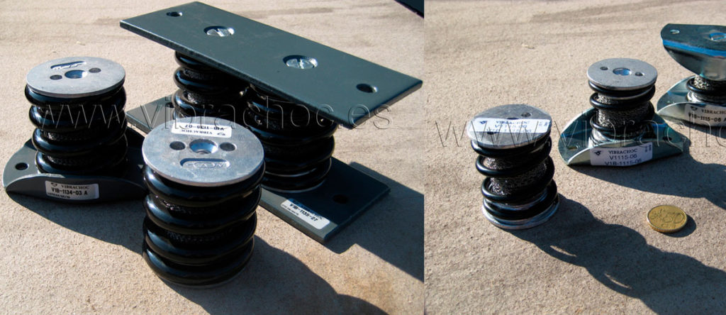Antivibratorios V1B1114, V1B1115, V1B1116 y V1B1134, V1B1135, V1B1136 ...